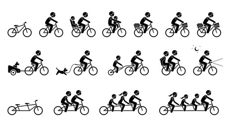 Cyclist Front View Vector Images (over 170)