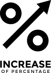 Increase Percentage Vector Images (over 3,500)