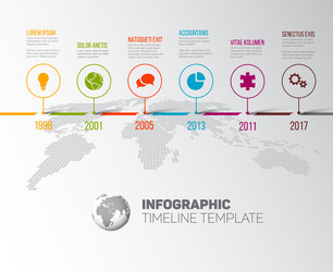 Straight Timeline Vector Images (over 140)