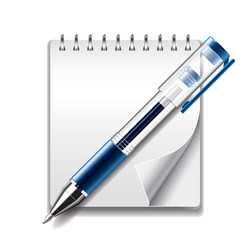 Notepad and Pen Vector Images (over 18,000)