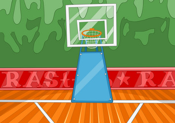 Boys playing basketball game Royalty Free Vector Image