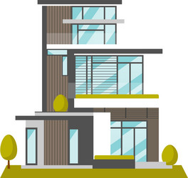 Cartoon home window Royalty Free Vector Image - VectorStock