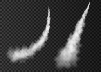 Jet Smoke Vector Images (over 1,200)
