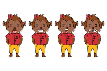 Monkey Boy Cartoon Vector Images (over 1,000)