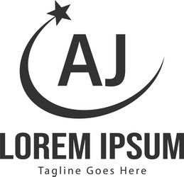 Aj Letter Calligraphy Vector Images (over 420)