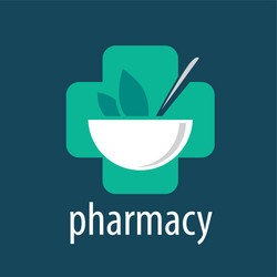 Logo pharmacy Royalty Free Vector Image - VectorStock