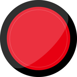 Rec button recording sign Royalty Free Vector Image