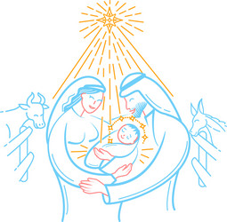 Nativity Scene Icon Vector Images (over 1,600)