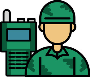 Soldier Radio Vector Images (over 450)