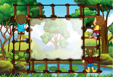 Garden Border for Boys Kids Vector Images (95)