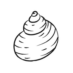 Seashell Doodle Vector Images (over 4,400)