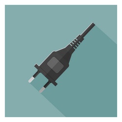 Power plug icon cartoon electric energy supply Vector Image