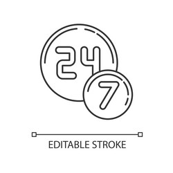 24 7 Vector Images (over 10,000)