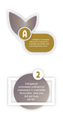 Abstract sticker paper infographic internal Vector Image