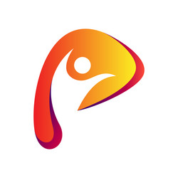 People society logo Royalty Free Vector Image - VectorStock