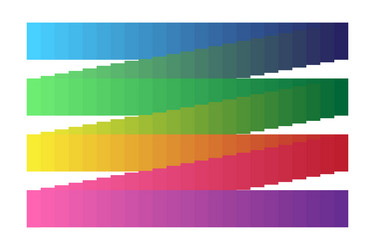 Modern color palette combo Royalty Free Vector Image