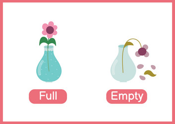 Full Empty Opposites Vector Images (34)