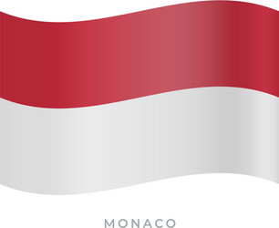 Bundle of monaco icon flag symbol sign Royalty Free Vector