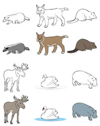 Moose Scene Vector Images (over 110)