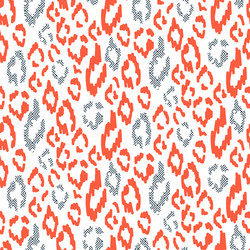 Rainbow seamless pattern of leopard skin Vector Image