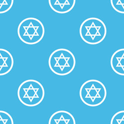 Star of david message pattern Royalty Free Vector Image