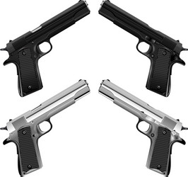 Colt Pistol Vector Images (over 1,600)