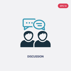 Conversation Two People Icon Vector Images (over 1,100)