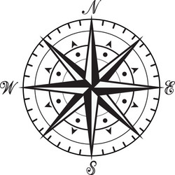 Compass Royalty Free Vector Image - VectorStock