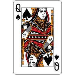 Q Spade Symbol