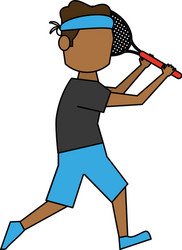 Tennis Avatar Vector Images (over 510)