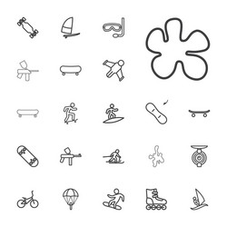14 extreme icons Royalty Free Vector Image - VectorStock
