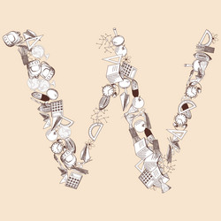 Letter Alphabet Doodle Vector Images (over 16,000)