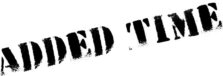 Added time sticker Royalty Free Vector Image - VectorStock