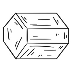 Cool purple crystal Royalty Free Vector Image - VectorStock