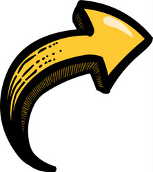 Cartoon image of torrent icon arrow symbol Vector Image