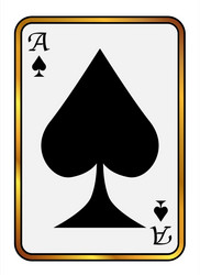Ace of Spade Death Card Vector Images (over 110)