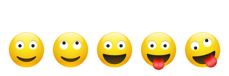 Crazy Emoji Vector Images (over 10,000)
