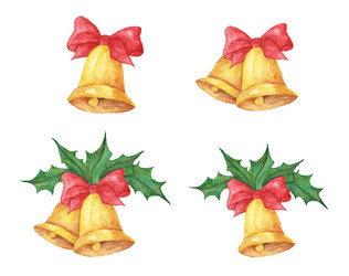 Christmas bells Royalty Free Vector Image - VectorStock