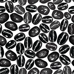 Green coffee seamless Royalty Free Vector Image