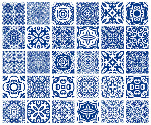 Azulejo tile Royalty Free Vector Image - VectorStock