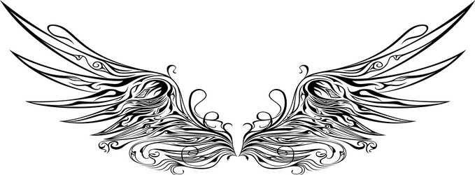 Pinstriping 1 Royalty Free Vector Image - VectorStock