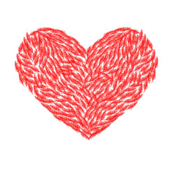 Feather Heart Vector Images (over 7,700)