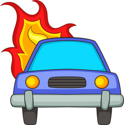 Campfire icon cartoon style Royalty Free Vector Image