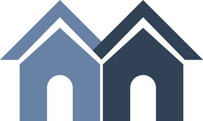 Letter im and mi home logo set suitable for any Vector Image