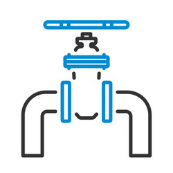 Solenoid icon black Royalty Free Vector Image - VectorStock