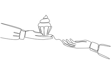 Hand Giving Food Vector Images (over 4,300)