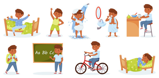 Kids Daily Routine Vector Images (over 2,300) Kids Daily Routine Vector Images (over 2,300)