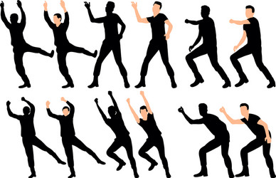 Boy Dance Silhouette Vector Images (over 2,900)