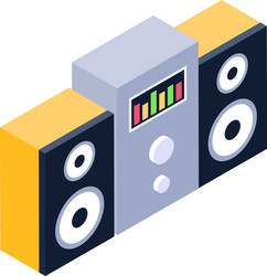 Sound system Royalty Free Vector Image - VectorStock
