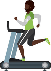 Man running cartoon Royalty Free Vector Image - VectorStock